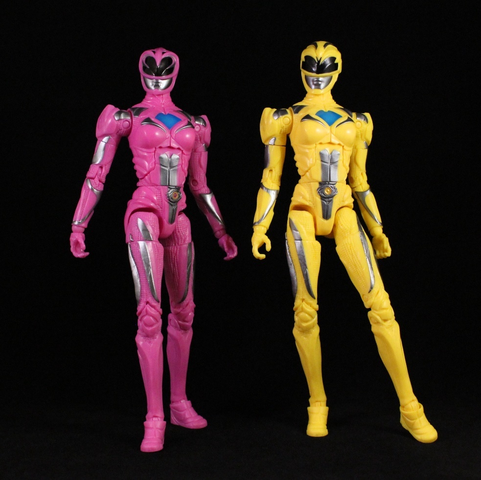 She's Fantastic: Power Rangers - PINK & YELLOW LEGACY FIGURES!
