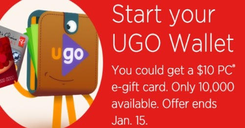 Canadian Daily Deals: UGO Wallet Download Free $10 President's Choice ...
