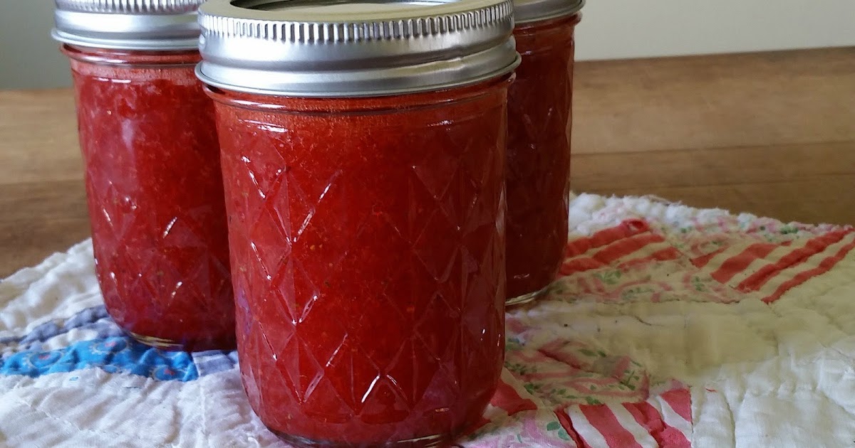 The Backroad Life: Easy Homemade Strawberry Freezer Jam
