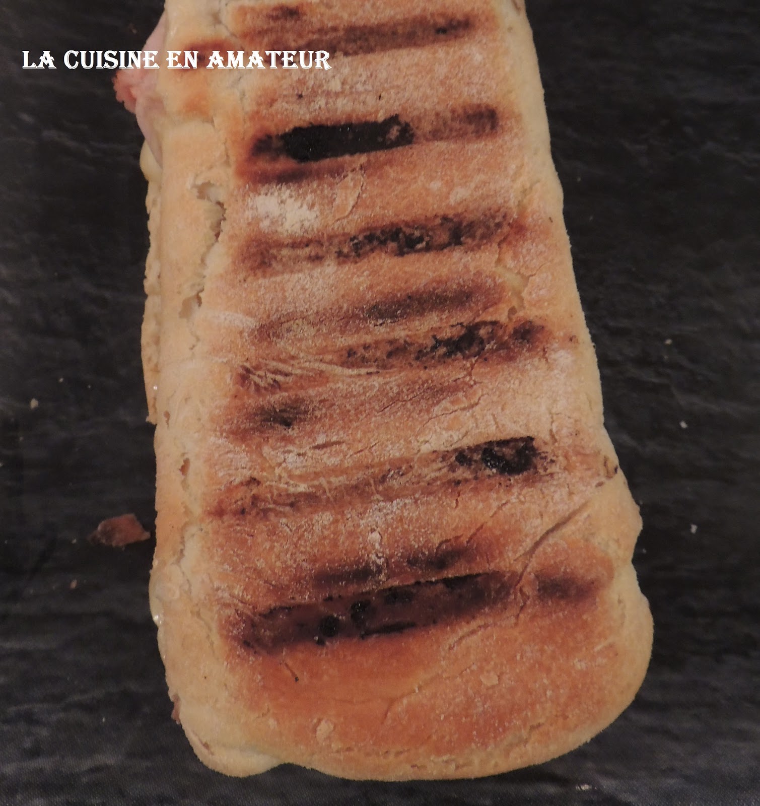 La cuisine en amateur de Maryline: Sandwich panini aux fromages