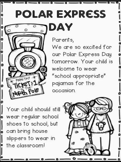 Pajama Day At School Letter To Parents