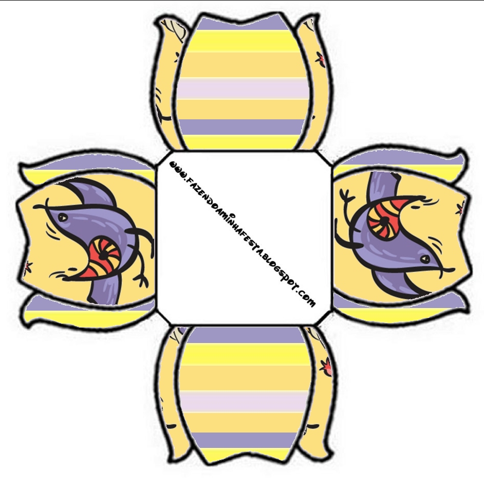 Purple Birds: Free Printable Boxes. - Oh My Fiesta! in english