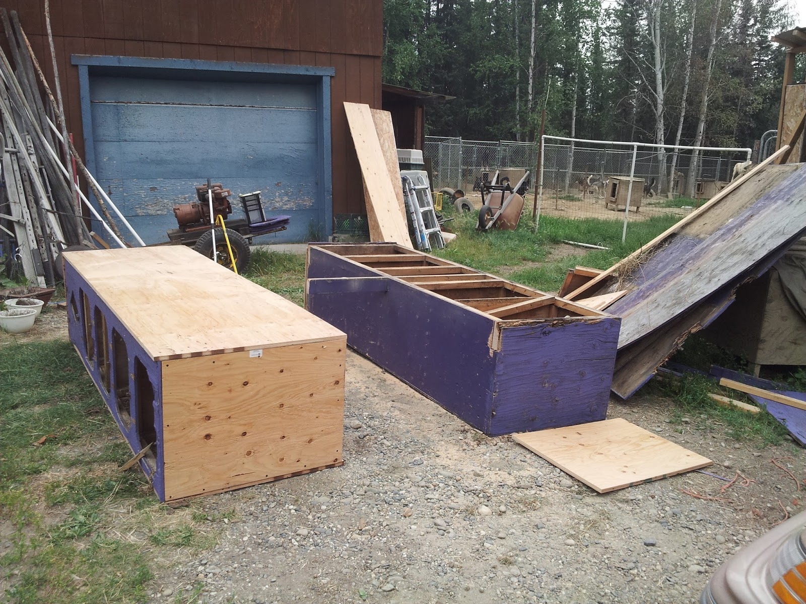 Old School Alaskan: Dog Box Project