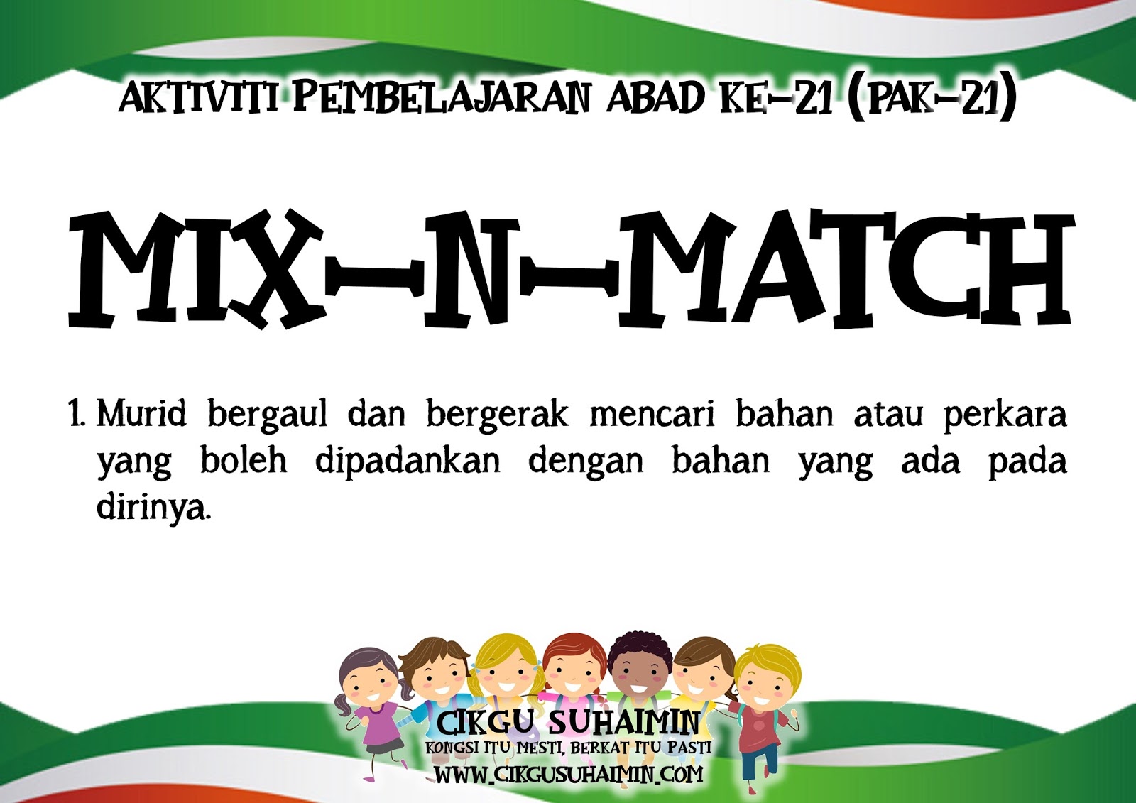47 Aktiviti Pembelajaran Abad ke-21 (PAK-21) dengan Grafik yang Menarik