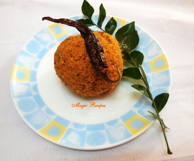 MY MAGIC RECIPES: UNAKKA MEEN CHAMMANTHI / UNAKKA NETHOLI CHAMMANTHI ...