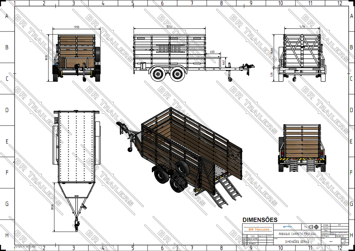 Projetos Reboques - Trailer Plans: Projeto Carretinha Reboque Trucada ... Projetos Reboques - Trailer Plans: Projeto Carretinha Reboque Trucada ...