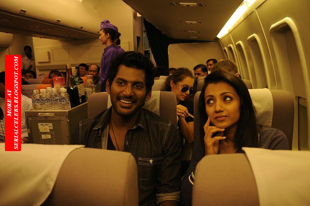 SERIAL CELEBS - !The Only Blog For Serial Artists!: Trisha and Vishal ...