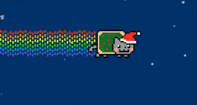 Nathan DiYorio's Blog: Carol of the Hour - Nyan Cat - Christmas Edition
