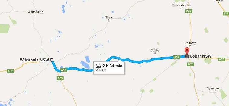 Meandering with Miandrin: 26/05/16 - Wilcannia - Cobar NSW