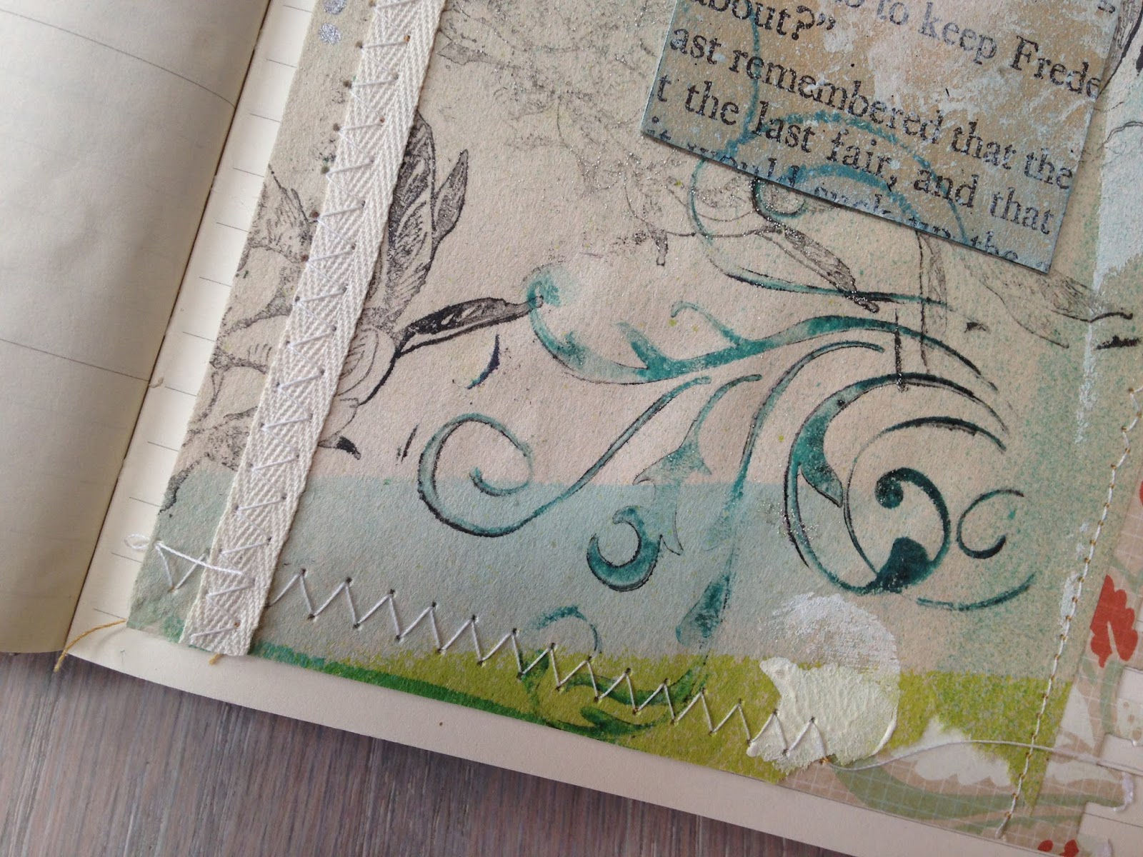 Of Sage and Sepia: Vintage Journal Pages