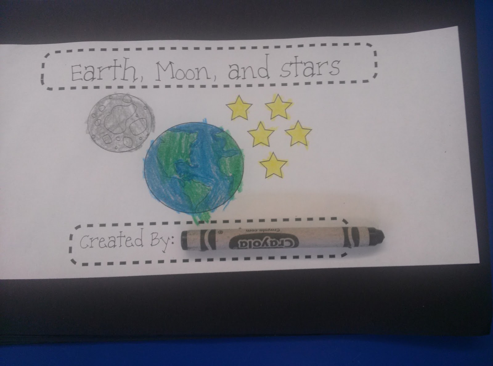 Mrs. Bella's First Graders: Earth, Moon, Sun, and Stars
