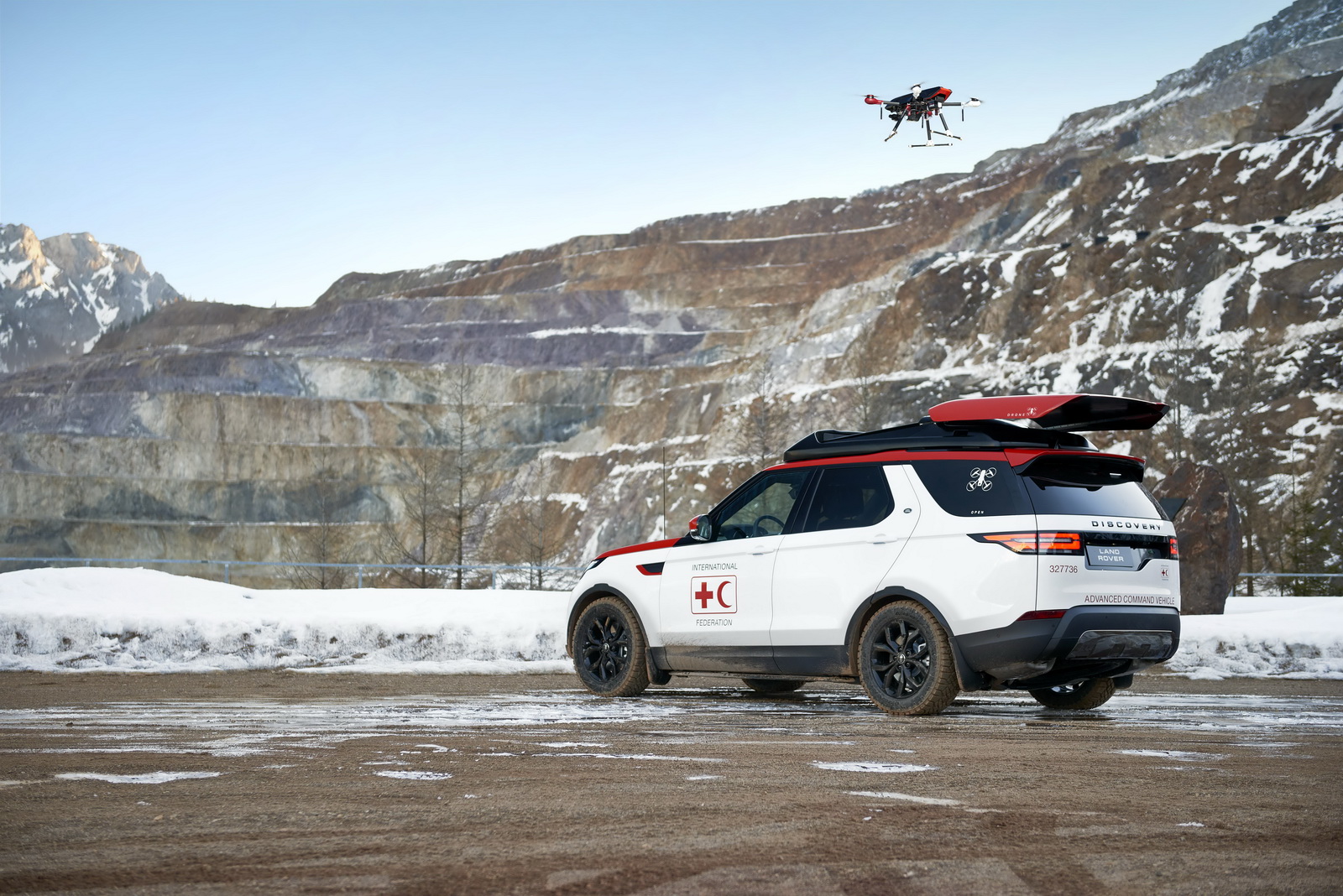Land Rover Creates Discovery Rescue Vehicle, Complete With A Drone On ...