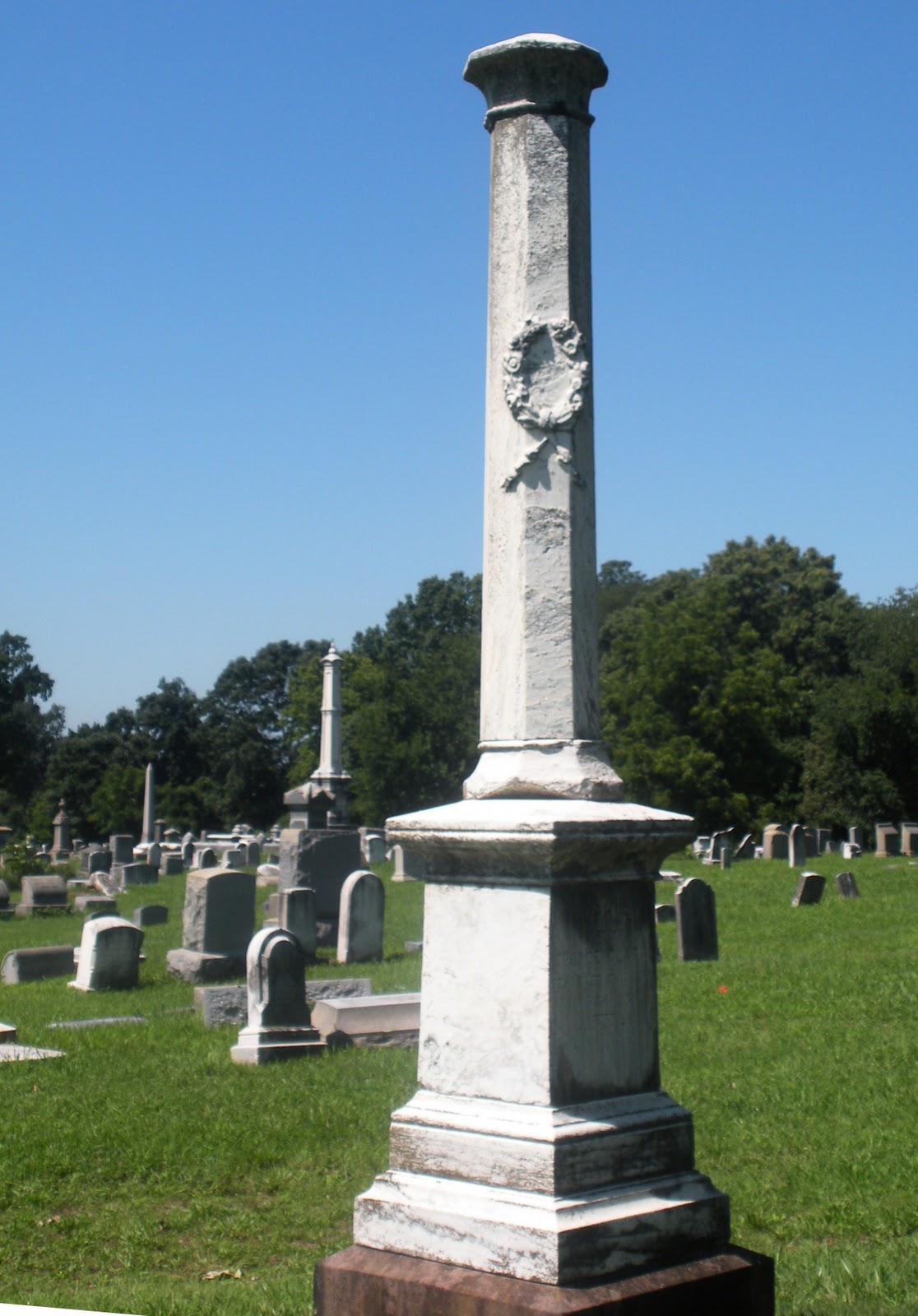 Engraved: : The Stately Column…Broken By Death