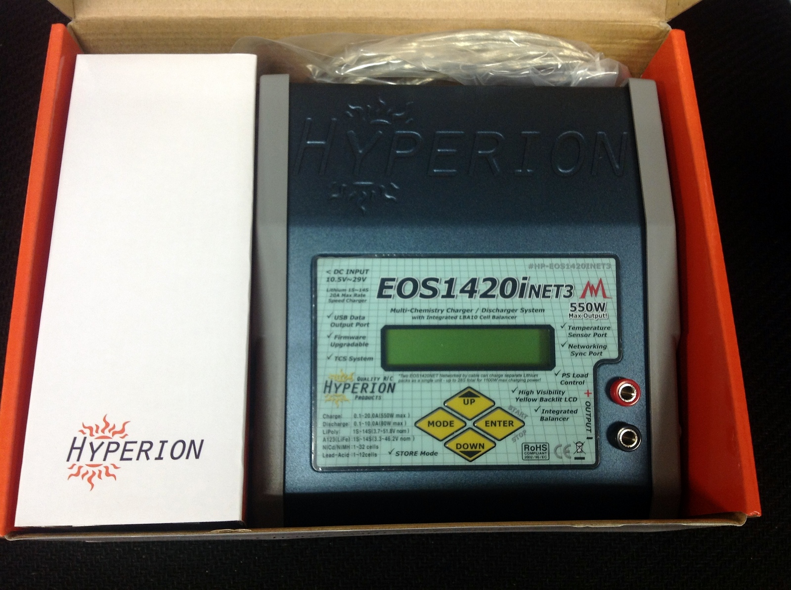 EBikeRider: Hyperion EOS 1420i Net3 Charger Pix