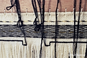 Evelyn Vanderhoop Weaving Artist: The Raven's Tail