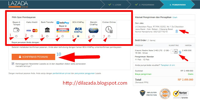 Cara Gampang Belanja Online Di Lazada Bayar Di Tempat, ( Cod )