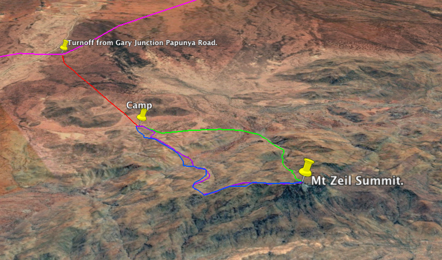 Mountains: Mt Zeil, NT, Australia