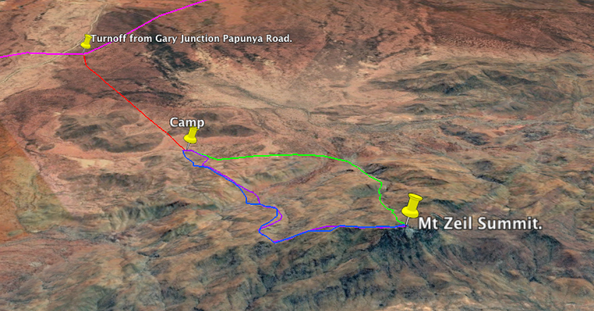 Mountains: Mt Zeil, NT, Australia