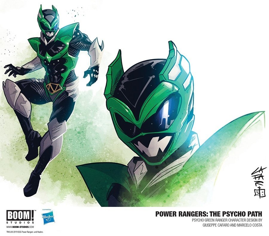 Power Rangers: The Psycho Path Graphic Novel Announced - JEFusion