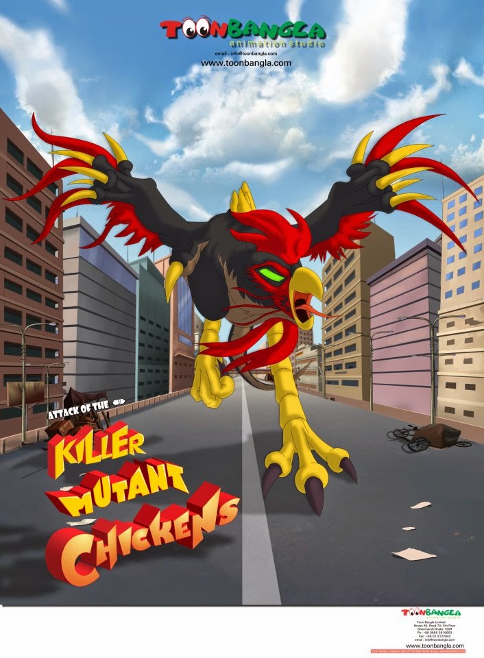 Casa das Curtas: Attack of the Killer Mutant Chickens (Murgi Keno Mutant)