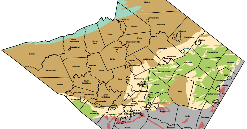 MDK10 Outside: Pennsylvania Geology: Precambrian Rocks in the Reading Prong