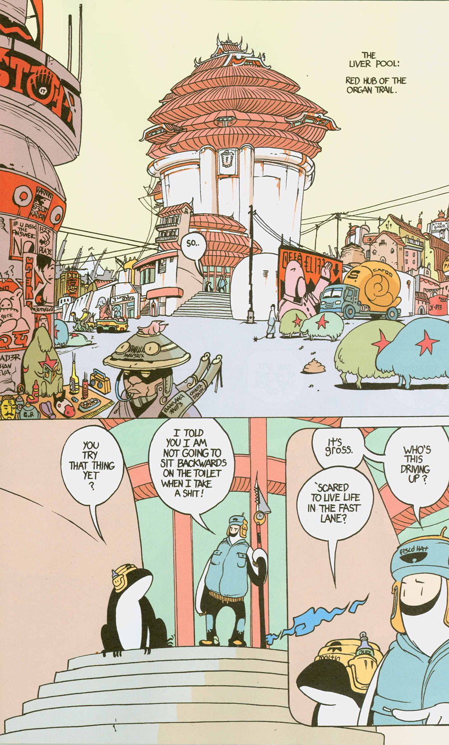 ghettoManga: PREVIEW- "Multiple Warheads #1" by Brandon Graham