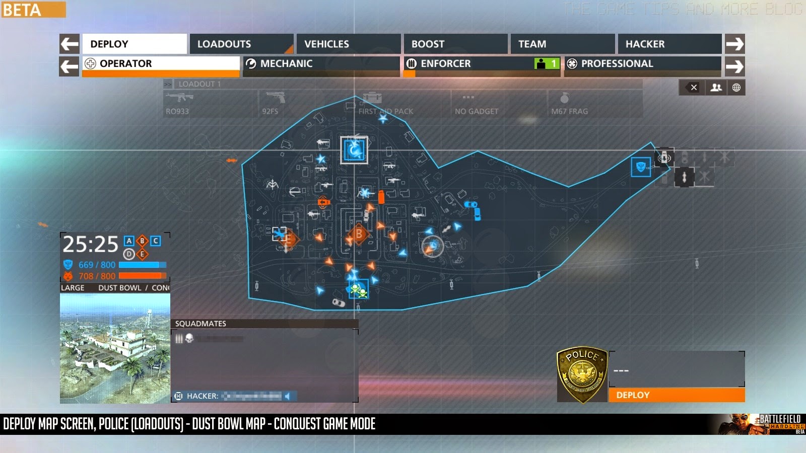 The Game Tips And More Blog: The Battlefield: Hardline Open Beta ...