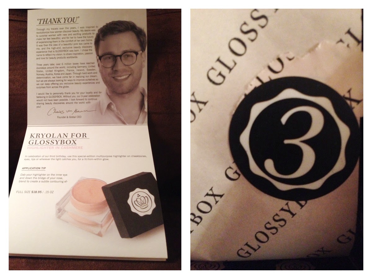 Mailbox Addiction: August Glossy Box