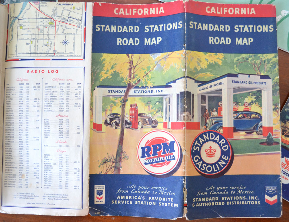 The Copycat Collector: COLLECTION #166: Vintage Road Maps