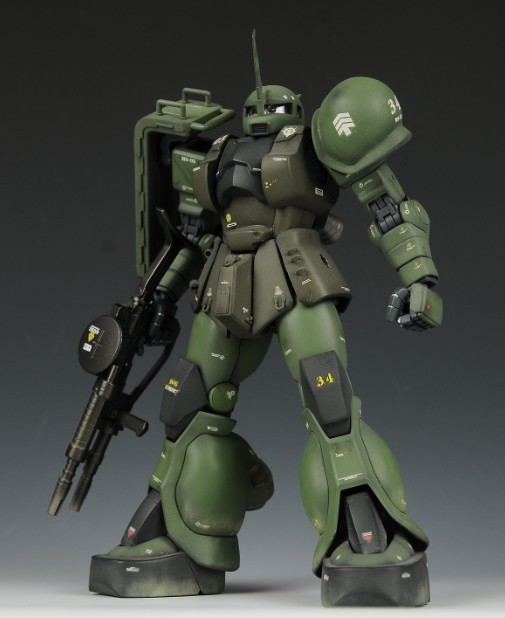 MG 1/100 Zaku II ver. 2.0 & Zaku I Mix Build