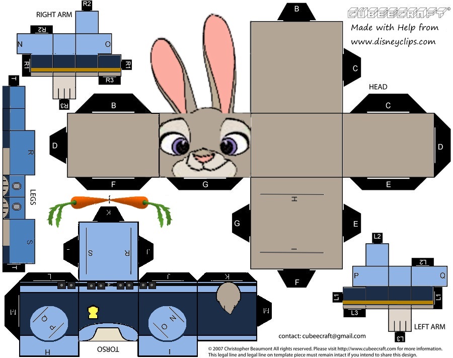 De cubeecraft y algo más: Cubeecraft Zootopia