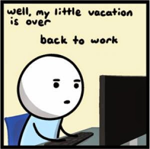 George's Journal: Weekend is over, back to work