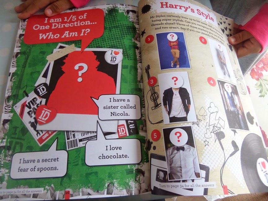 Madhouse Family Reviews: One Direction World Tour Sticker Book review
