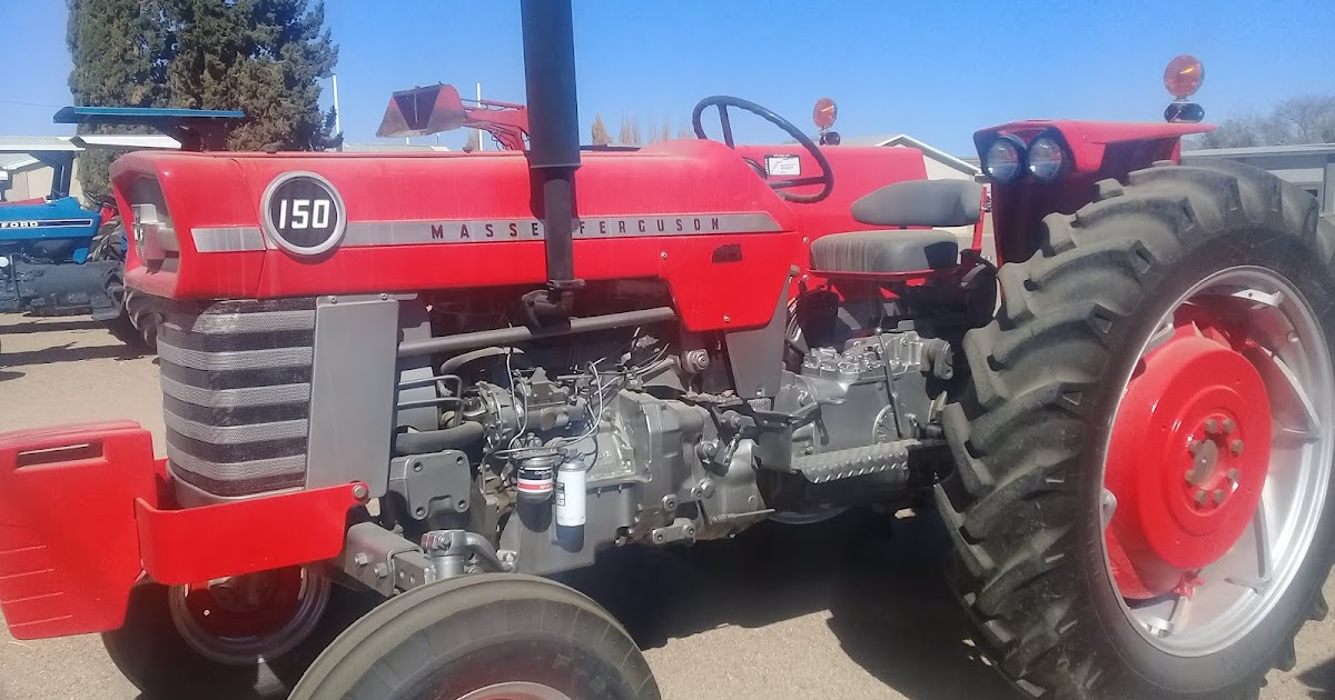 MAQUINARIA AGRICOLA INDUSTRIAL: Tractor Massey Ferguson 150, 45 Hp ...