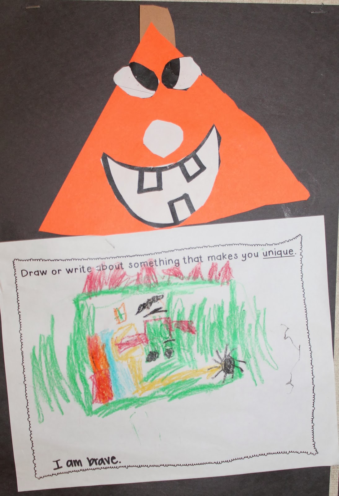 ABC's and Polka Dots: Spookley craftivity