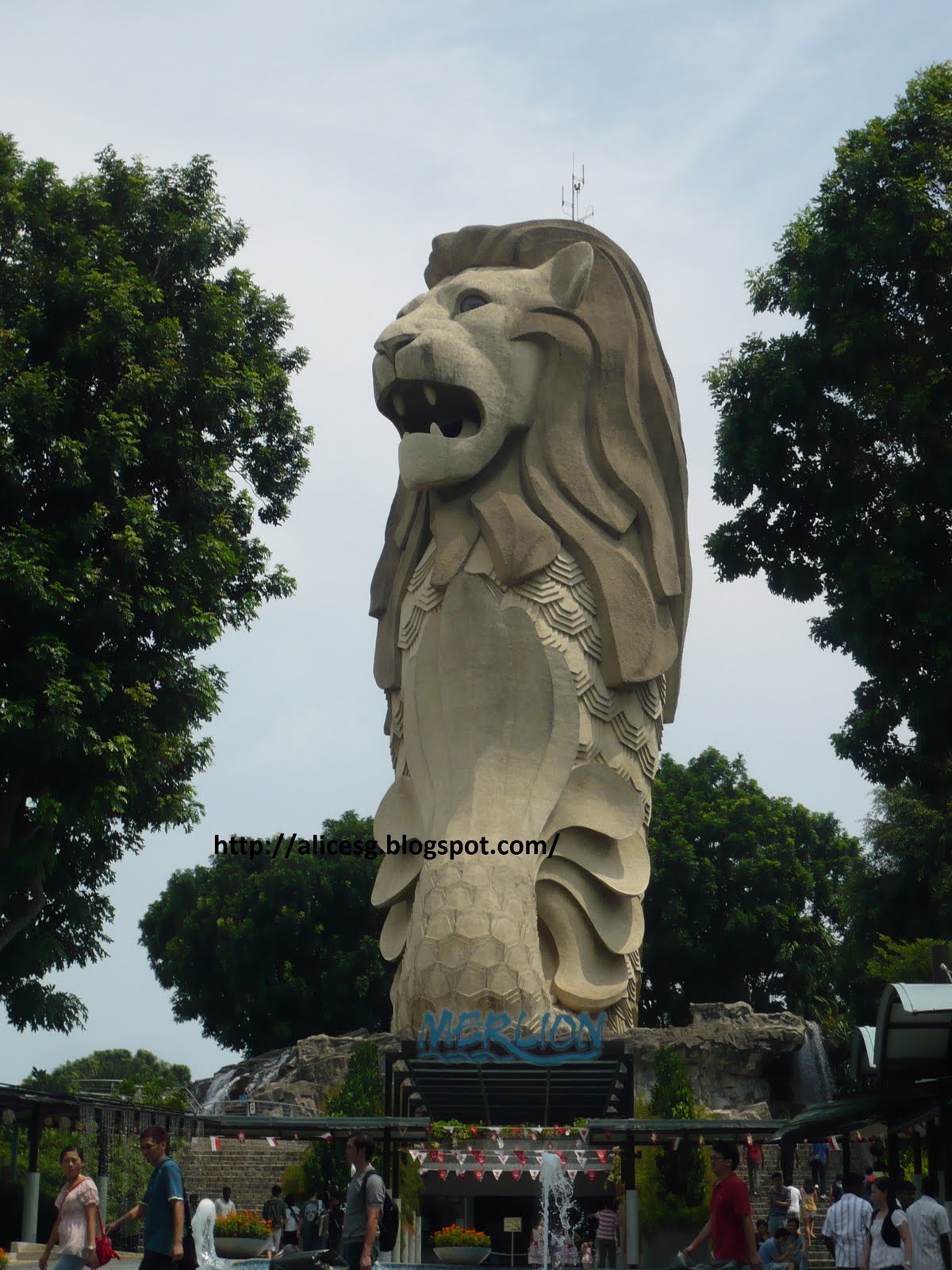 Alicesg-Singaporemyhome: Sentosa - Merlion