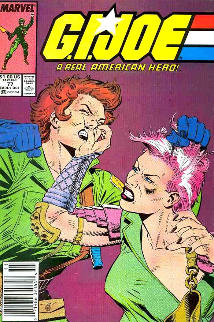 G.I. Joe, A Real American Hero #77 - Marshall Rogers art & cover ...