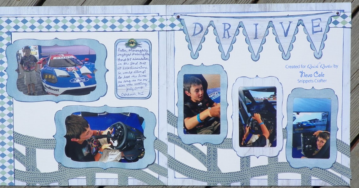 Finding Snippets of Time to Craft: Drive layout featuring Powder Puff ...