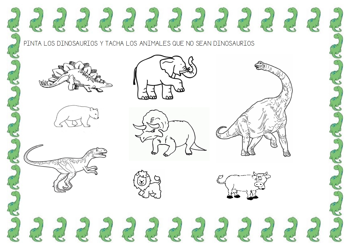 Recursos d'un mestre d'infantil: ÍNDICE DEL PROYECTO DE LOS DINOSAURIOS