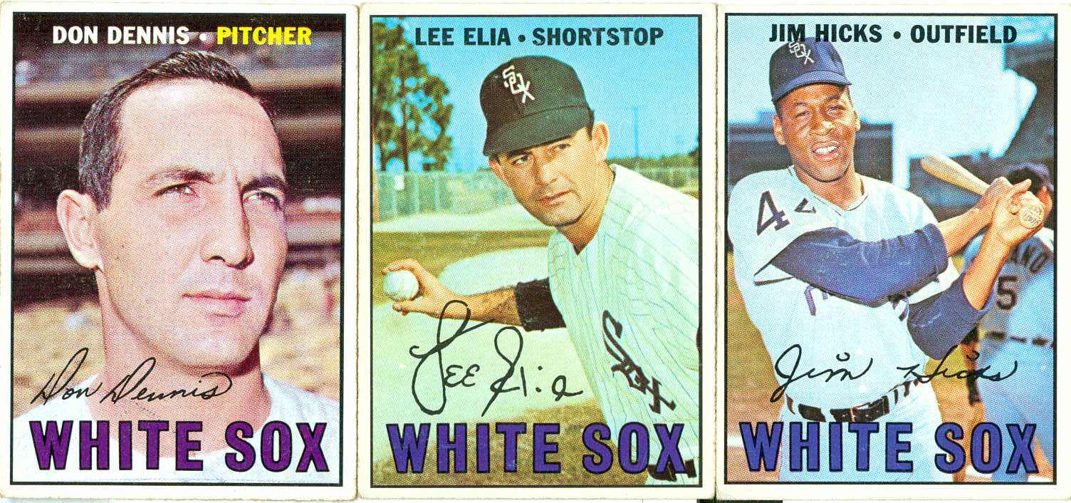 1967 Topps Baseball: The 1967 White Sox