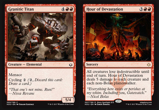 Magic the Gathering Adventures: Hour of Devastation Review: Red