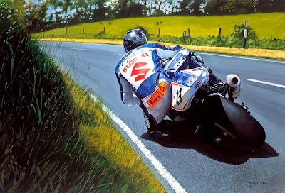 Racing Cafè: Motorcycle Art - Alan Jones #1
