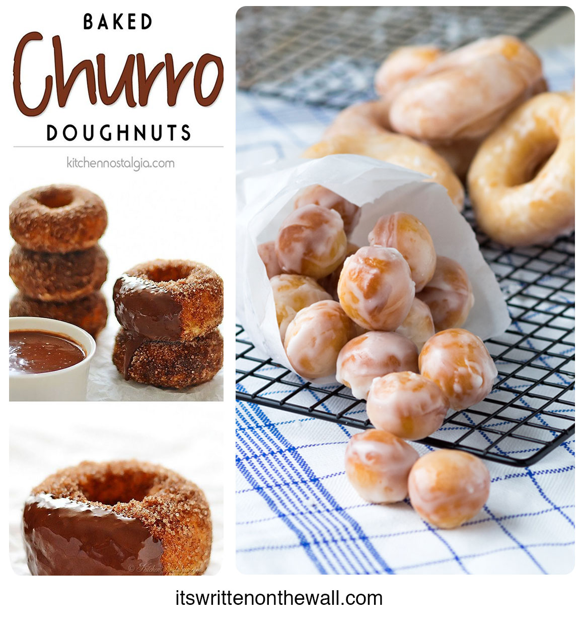 It's Written on the Wall: 50 Yummy Donut Recipes You Can Make At Home ...