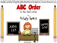 Rockin' Teacher Materials: ABC Order to the 2nd Letter FREEBIE!
