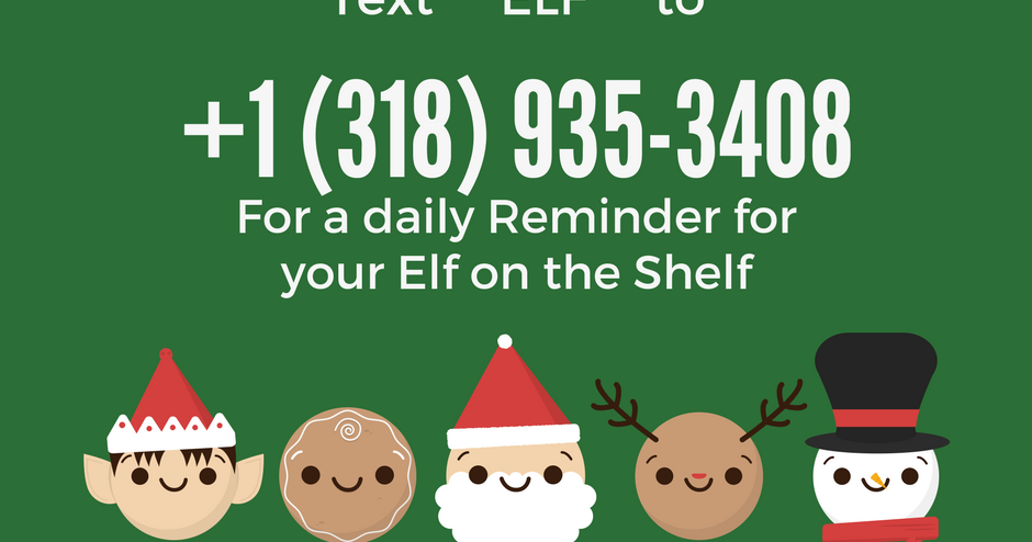 Text Reminders For Your Elf - Gluten Free and The Mouse