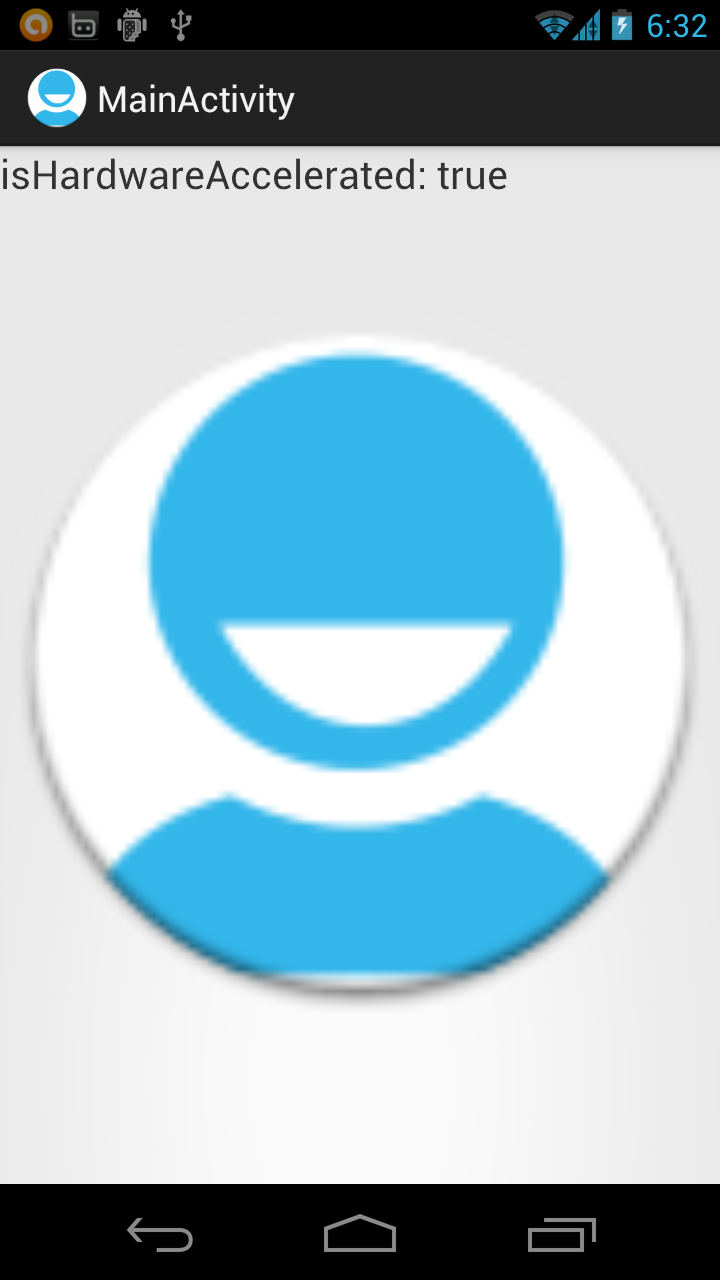 Android Er Enable Hardware Acceleration Using Java Code