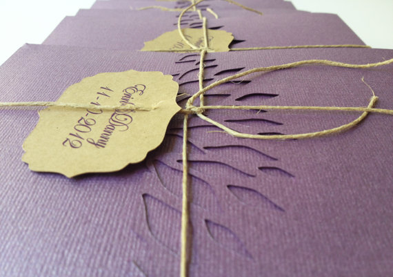 Kraft Paper Wedding Invitation - Unxia
