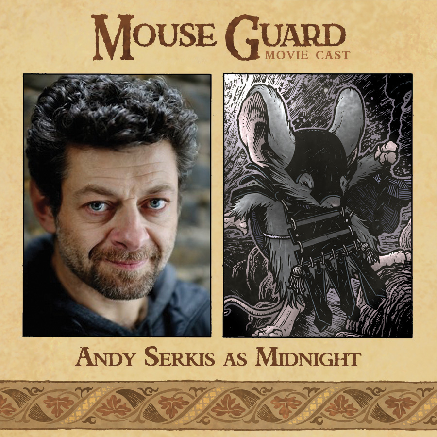 David Petersen's Blog: Mouse Guard Movie Casting!