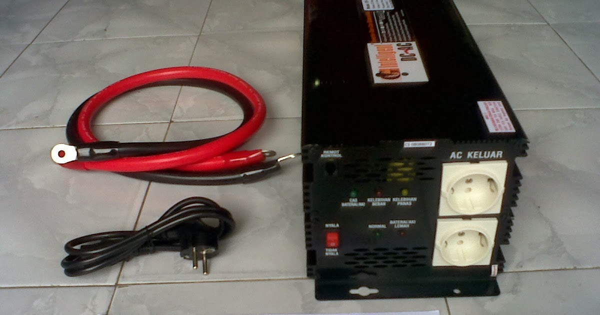 Power Inverter DC to AC Intelligent: Prinsip dan Cara Kerja Inverter ...