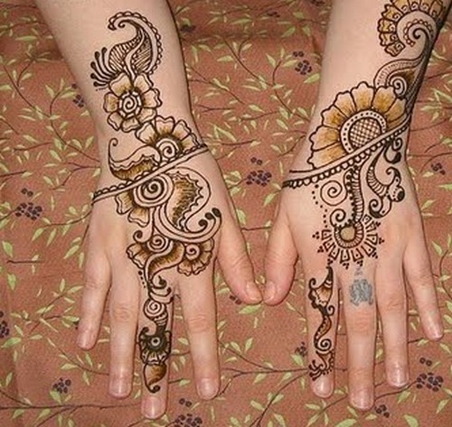 Sun Flower Mehndi Designs 2013 | Mehndi Desings 2013